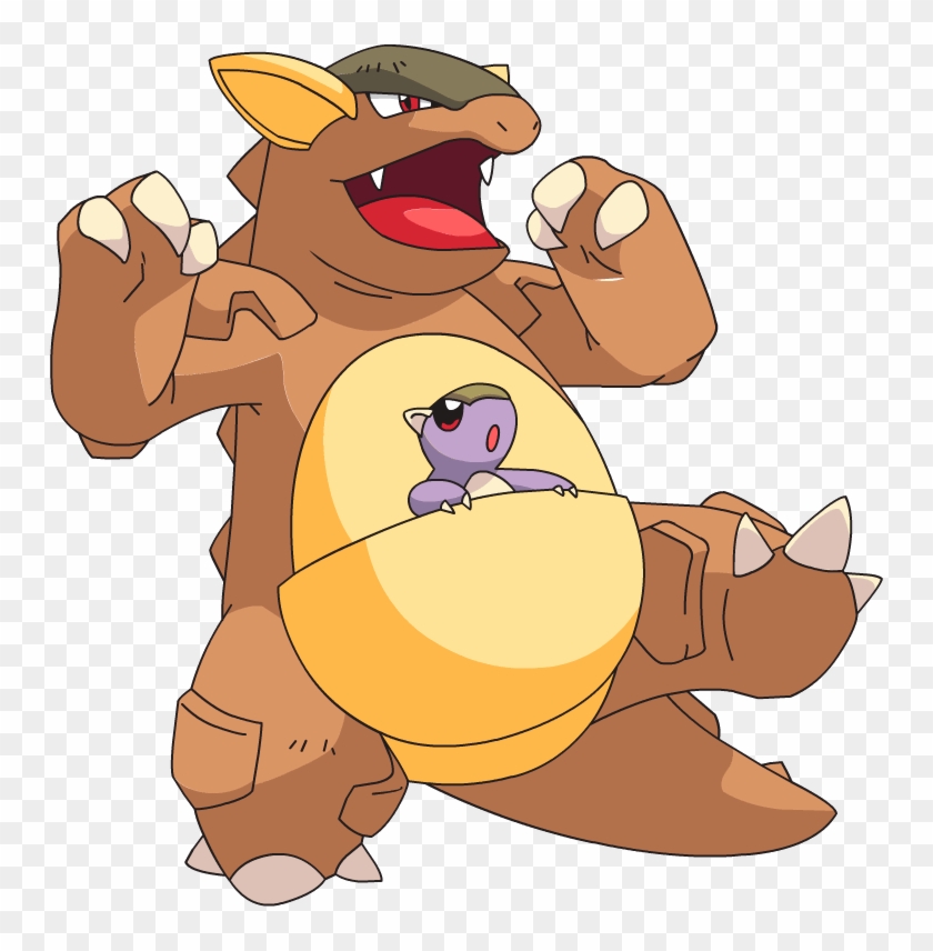 Kangaskhan Pokemon - Full Size PNG Clipart Images Download