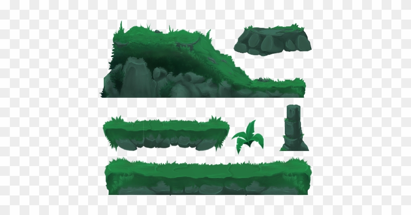 Pixel Art Desert Platformer Tileset - Game Platform Tiles Png - Full ...