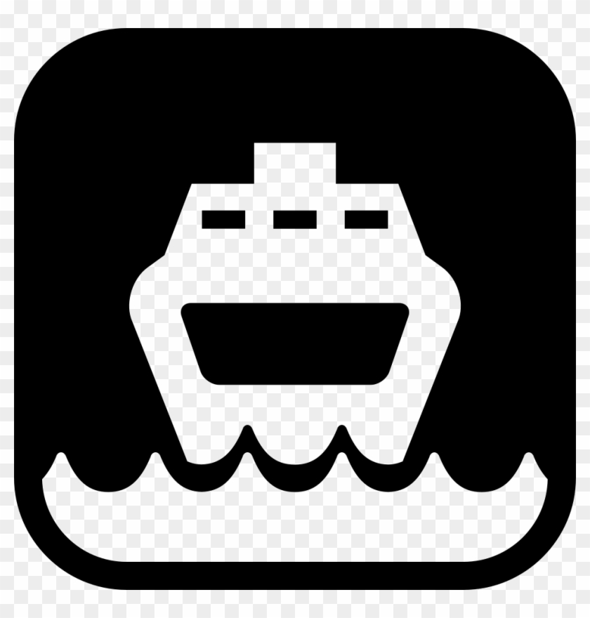 Cruise Ship Front View Comments - Icono De Crucero - Full Size PNG ...
