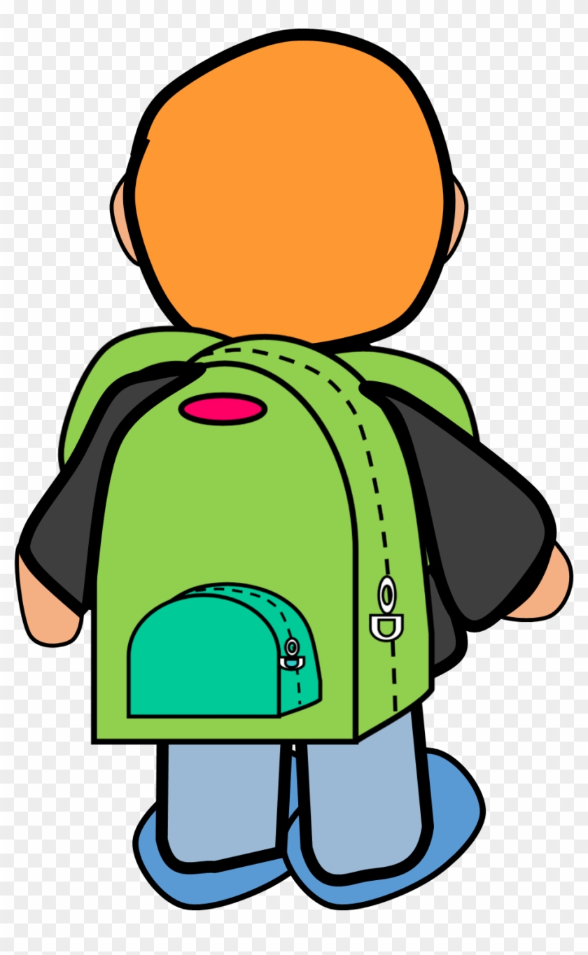 al Cole* ** * - Boy With Backpack Clipart - Full Size PNG Clipart ...
