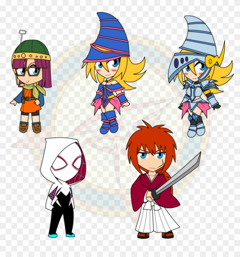 The Magician And The Knight By Dragon-fangx - Cartoon - Full Size PNG ...