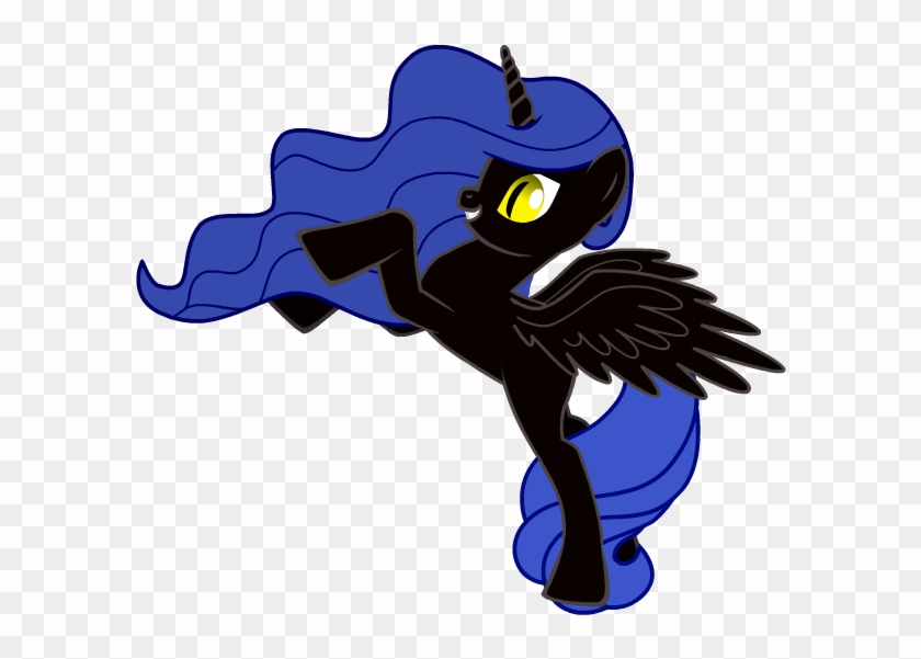 Black Angel Princess - Black Pony From My Little Pony - Full Size PNG ...
