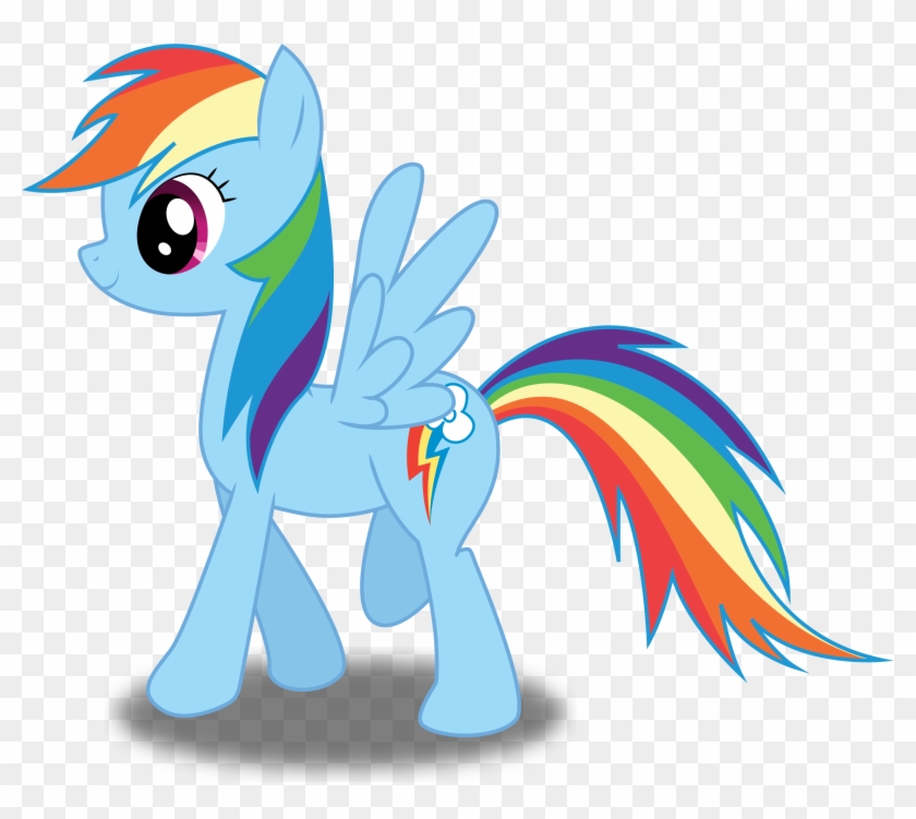 Dash Cliparts - Rainbow Dash Pin The Tail - Full Size PNG Clipart ...