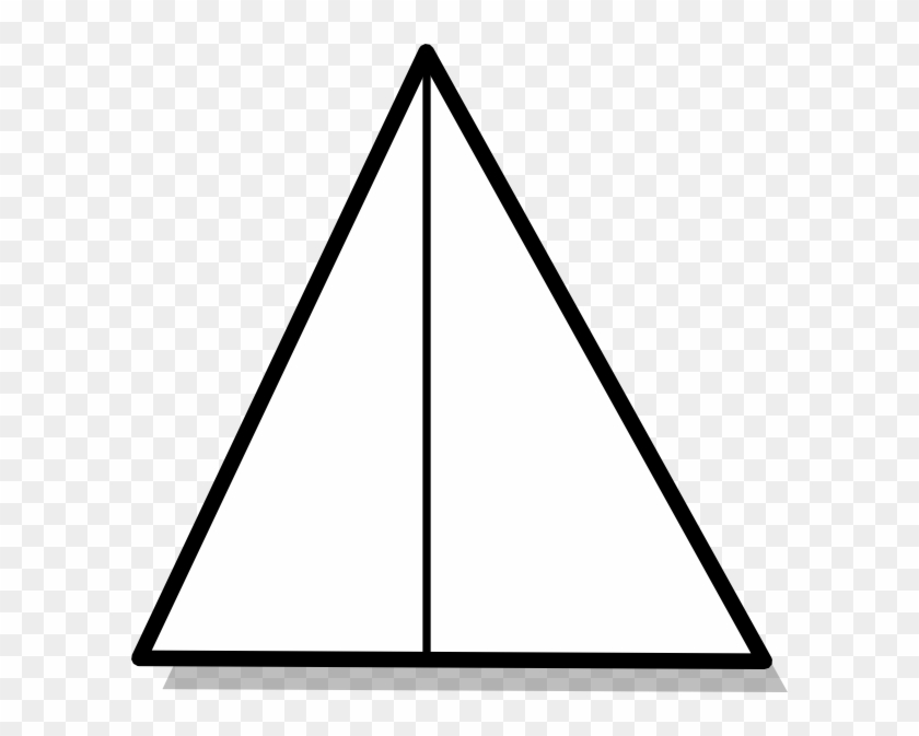 Triangle Shape Png White - Full Size PNG Clipart Images Download