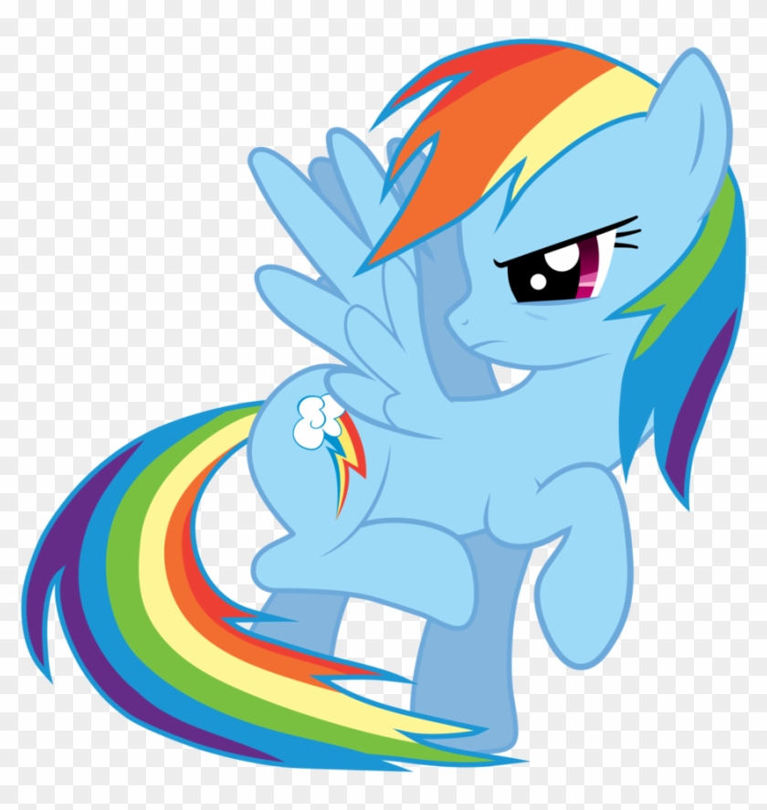 Rainbow Dash - Mlp Rainbow Dash Angry - Full Size PNG Clipart Images ...