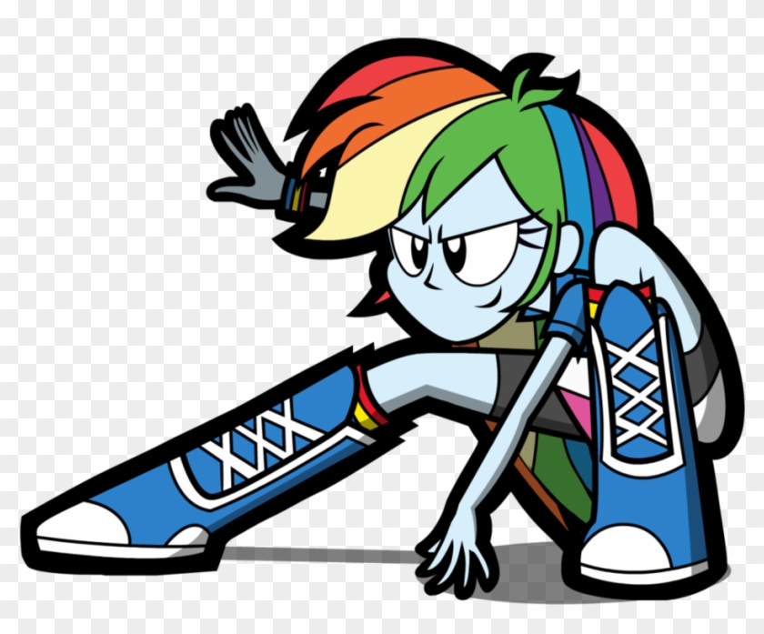 Rainbow Dash By Kingtoby19 - Cartoon - Full Size PNG Clipart Images ...