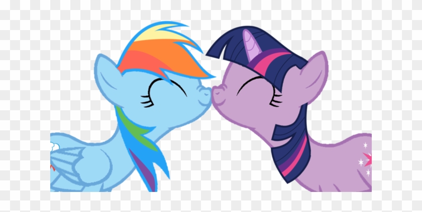 Twilight Sparkle X Rainbow Dash - Rainbow Dash X Twilight - Full Size ...