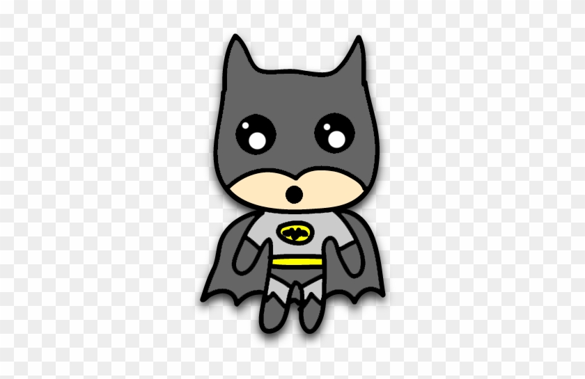 Cartoons Batman Clipart - Chibi Batman Clipart - Full Size PNG Clipart ...