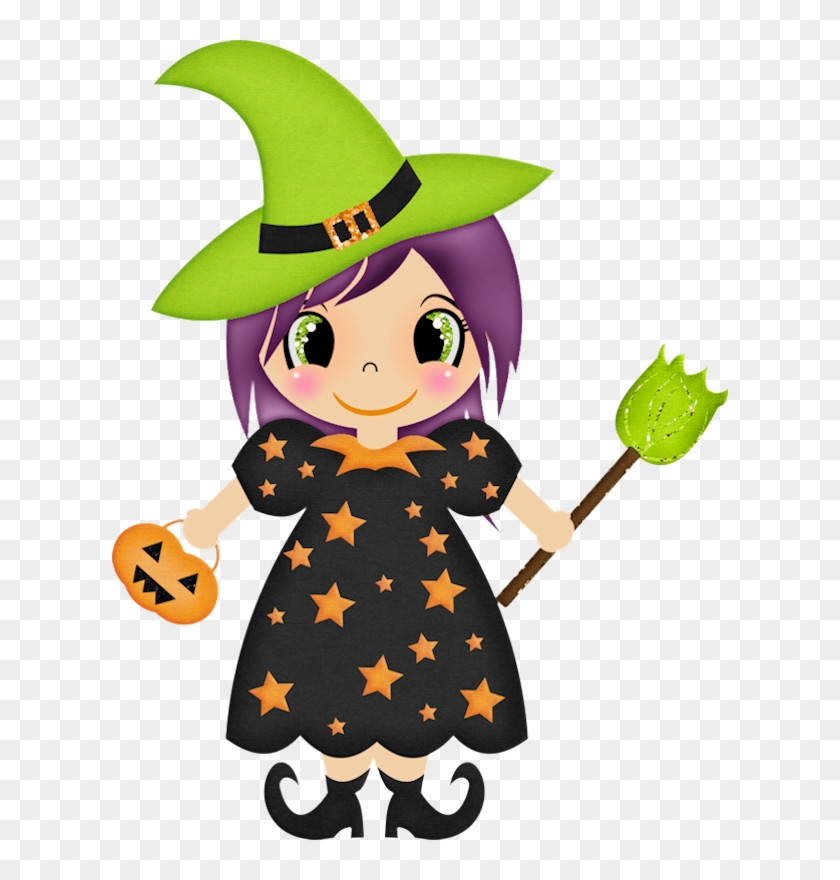 Halloween Witch Clip Art - Cute Witch Clip Art - Full Size PNG Clipart ...
