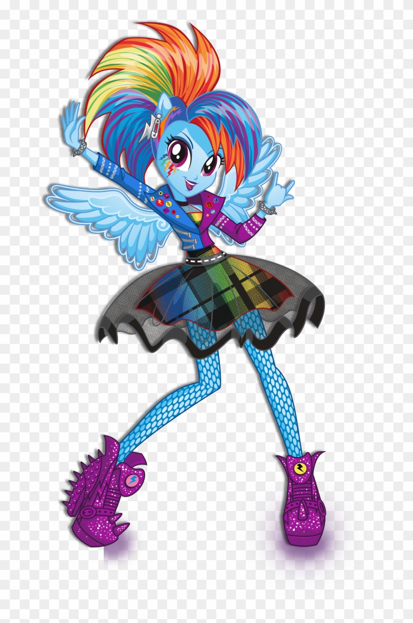 Rainbow Dash Rainbow Rocks Character Bio Art 2 - Rainbow Dash Rainbow ...