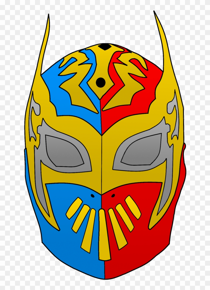 Cara Clipart - Sin Cara Mask Drawing - Full Size PNG Clipart Images ...