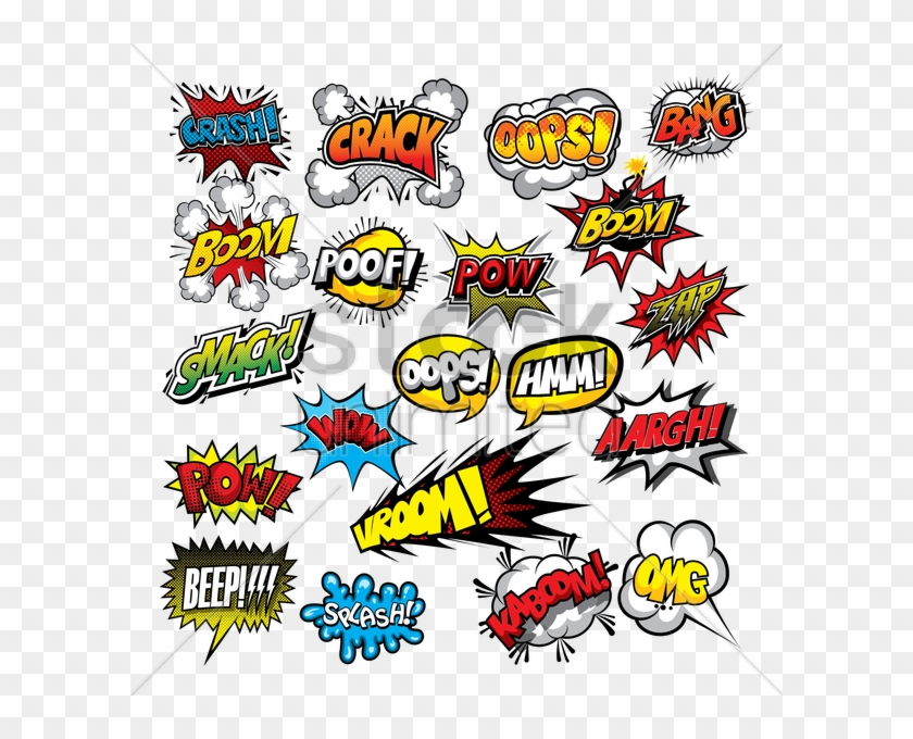 Comics Clipart Comics Artist Onomatopoeia - Vector Graphics - Full Size ...