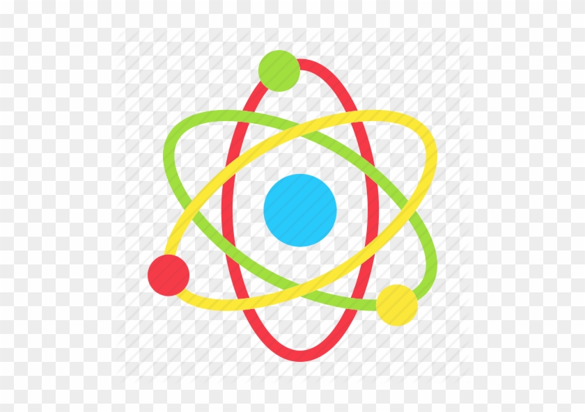 Molecule Clipart Nucleus - Vector Flat Icon Atom - Full Size PNG ...