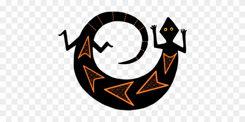 Lizard Mimbres, New Mexico Native Americans In The - Indian Art Lizard ...