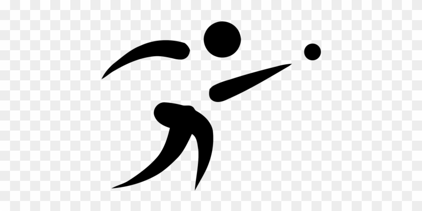 Sports Ball Symbol,bowling,pictogram Of Olympic Games,bocce - Boules ...