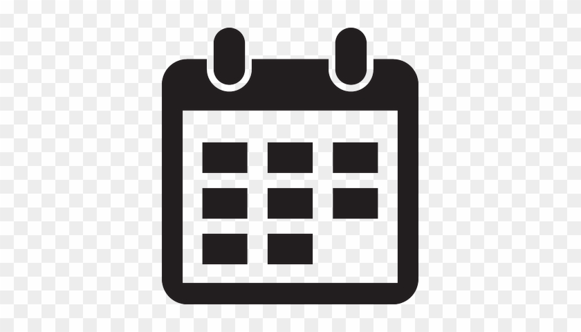 Calendar - Date Icon Png White - Full Size PNG Clipart Images Download