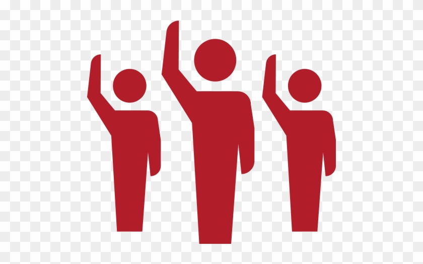 Icons Of People Raising Their Hands - Icon - Full Size PNG Clipart ...