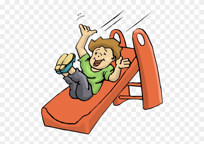 Child On Slide Clipart Transparent Background - Child On Slide Clipart ...