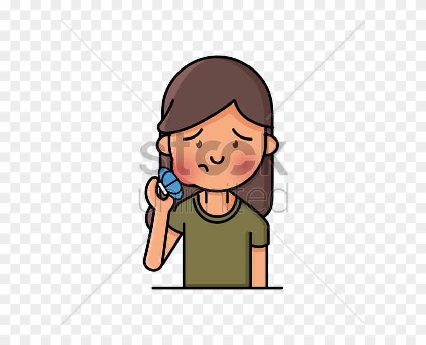 Swelling Face Cartoon Clipart Cheek Swelling Clip Art - Broken Arm ...