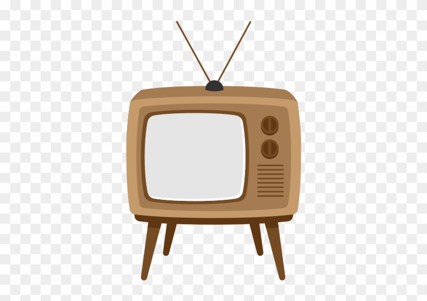 Retro Tv Vector - Television - Full Size PNG Clipart Images Download