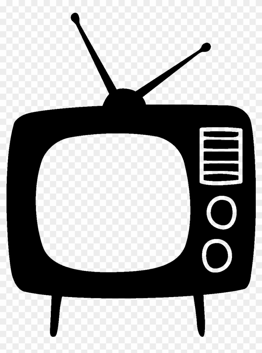 Sticker Retro Tv - Full Size PNG Clipart Images Download