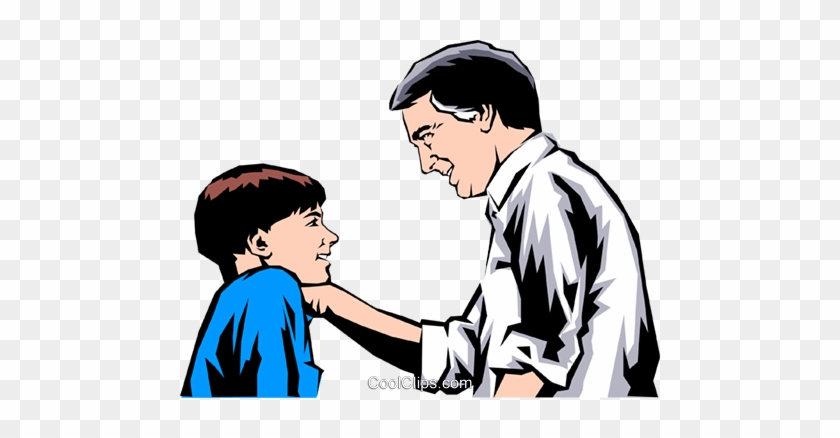 Father & Son Royalty Free Vector Clip Art Illustration - Father & Son ...
