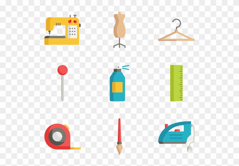 Sewing - Icon - Free Transparent PNG Clipart Images Download