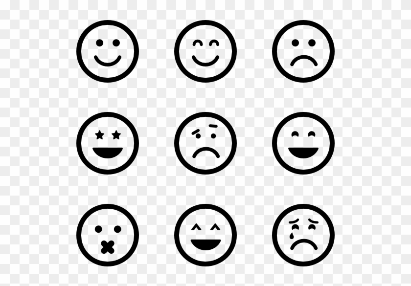 Emoticon Icon Packs Vector Svg Psd - Music Icon Pack Png - Full Size ...