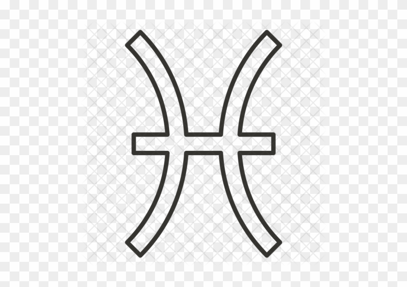 Pisces Png - White Pisces Sign Png - Full Size PNG Clipart Images Download