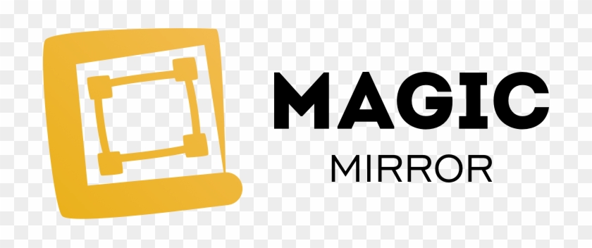 Magic Mirror Logo - Magic Mirror Sketch Logo - Full Size PNG Clipart ...