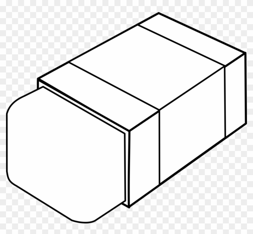 Drawing Eraser Pencil Coloring Book Line Art - Drawing Picture Of ...