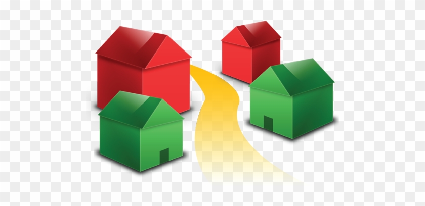 3d Map Cross - Box - Full Size PNG Clipart Images Download