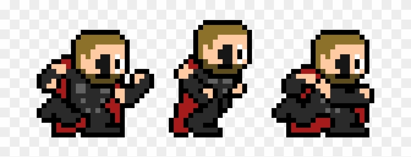 Thor Running - Illustration - Full Size PNG Clipart Images Download