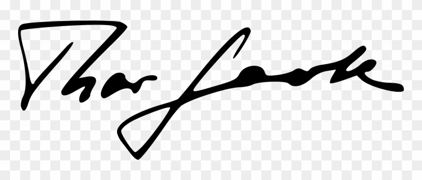 Signatur Thor Goote - Signature Block - Free Transparent PNG Clipart ...