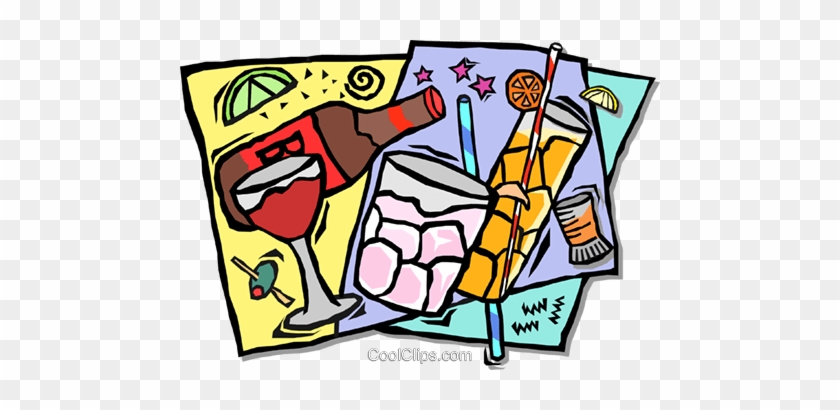 Refreshments Royalty Free Vector Clip Art Illustration - Refreshments ...