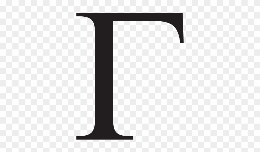 Gamma Uppercase Greek Letter Wall Quotes™ Wall Art - Gamma Greek Letter ...