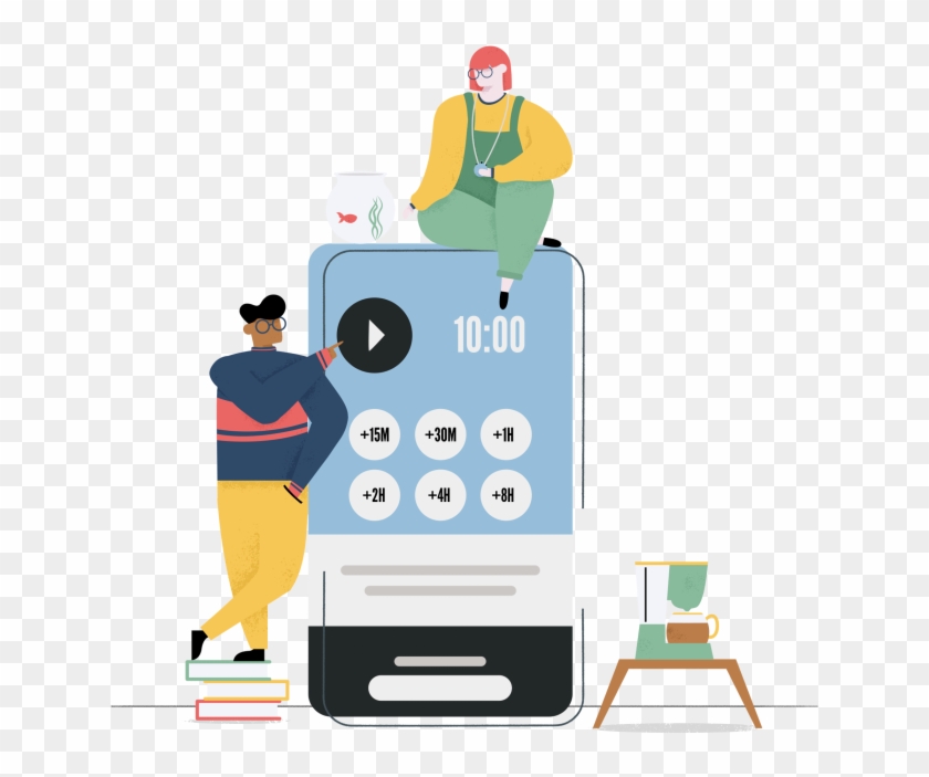 Time Tracking - Cartoon - Free Transparent PNG Clipart Images Download