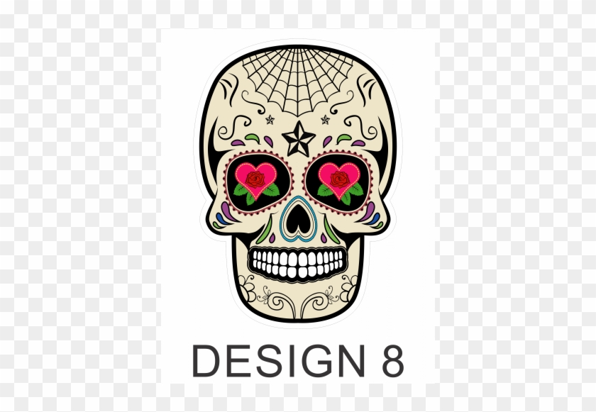 Sugar Skull Dead Dias De Los Muertos - Full Size PNG Clipart Images ...