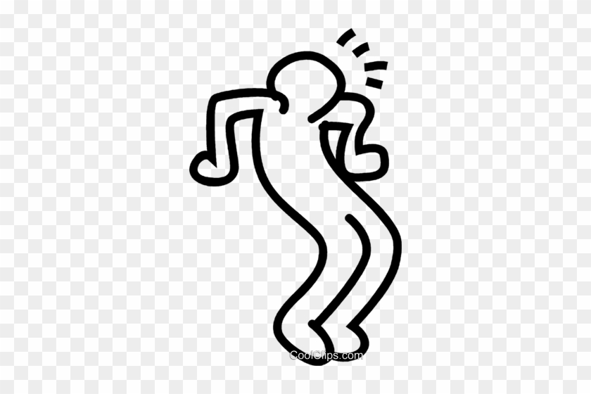 Dancing Stick Figure Royalty Free Vector Clip Art Illustration ...