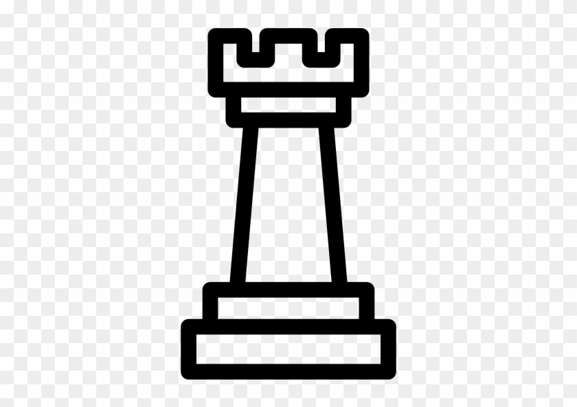 Game - Chess White Tower - Full Size PNG Clipart Images Download