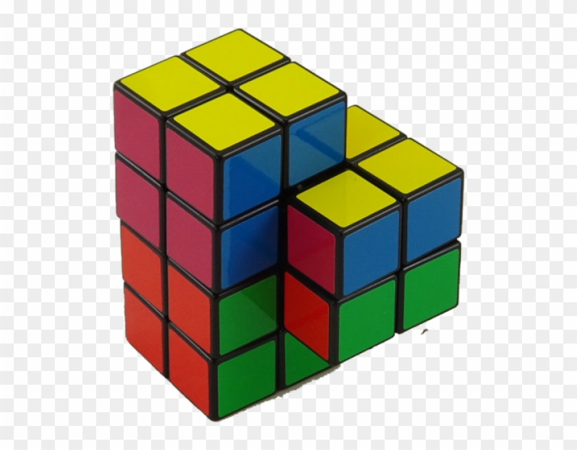 Multicube Triple 2x2x2 Cube Turned - Multi Cube - Full Size PNG Clipart ...