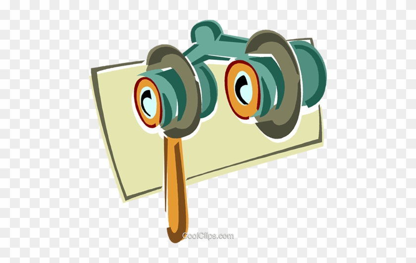 Opera Glasses Royalty Free Vector Clip Art Illustration - Graphic ...