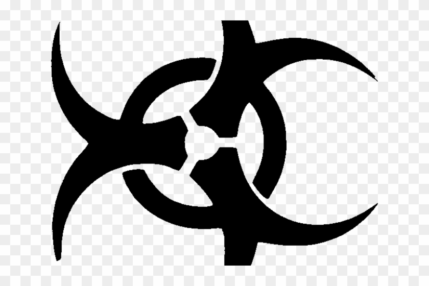 Biohazard Symbol Clipart Official - Biohazard - Full Size PNG Clipart ...