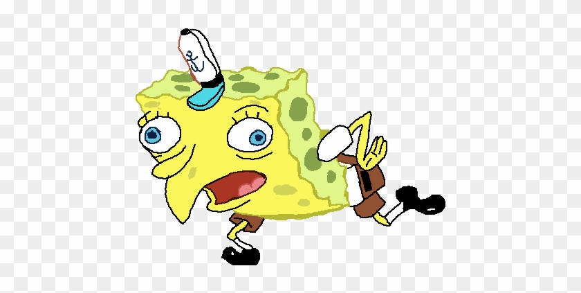 Bawk - Spongebob Mocking Meme Png - Full Size PNG Clipart Images Download