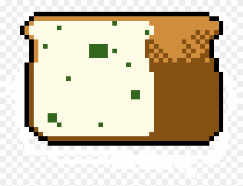 Garlic Bread - Pixel Art - Full Size PNG Clipart Images Download