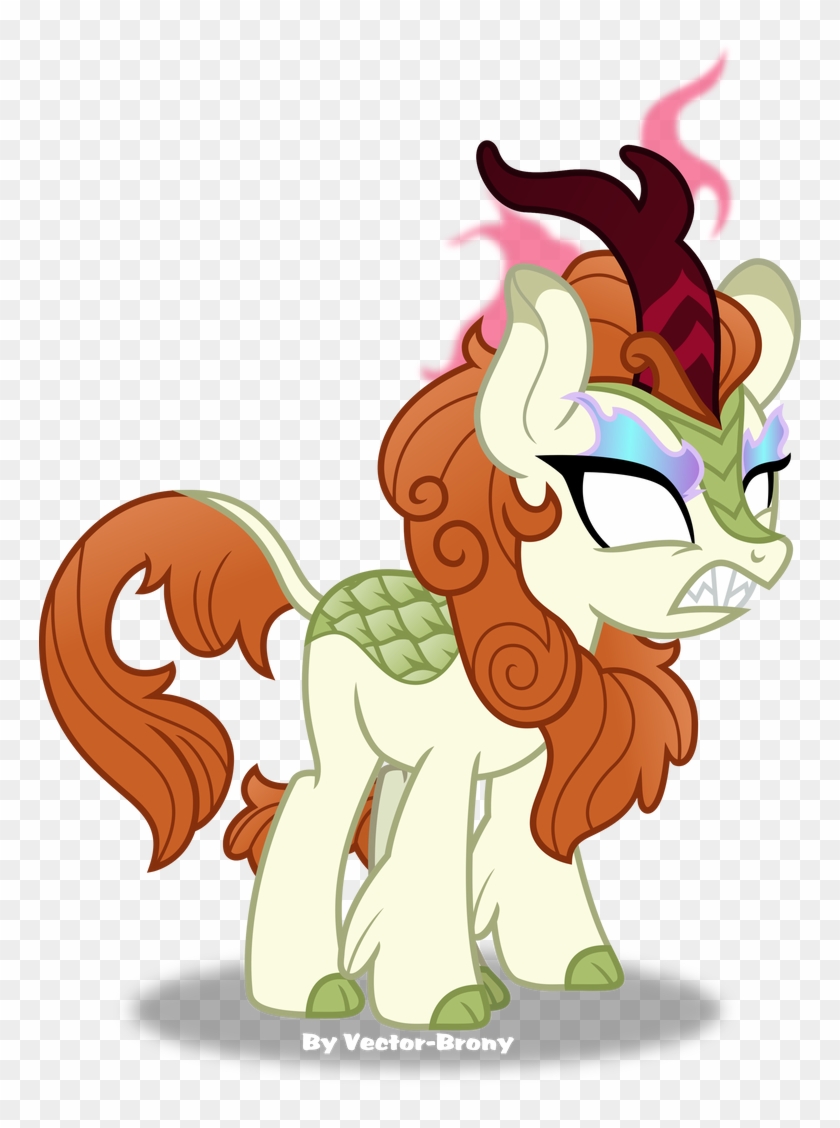Aurtumn Blaze Angry By Vector-brony - Cartoon - Free Transparent PNG ...