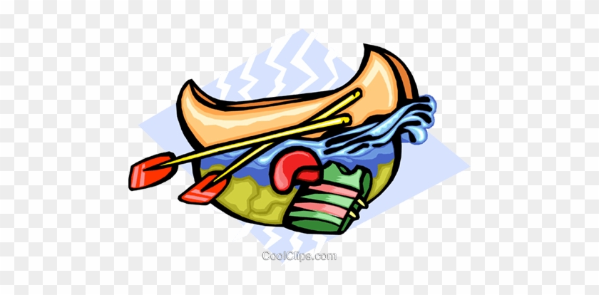 Canoeing Royalty Free Vector Clip Art Illustration - My Adventure As A ...