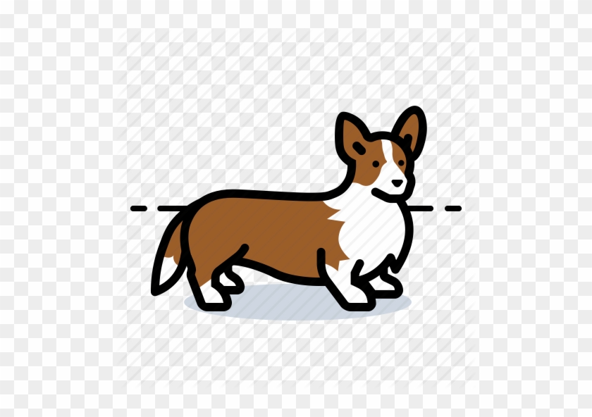 Corgi Outline Png - Corgi Icon Png - Full Size PNG Clipart Images Download