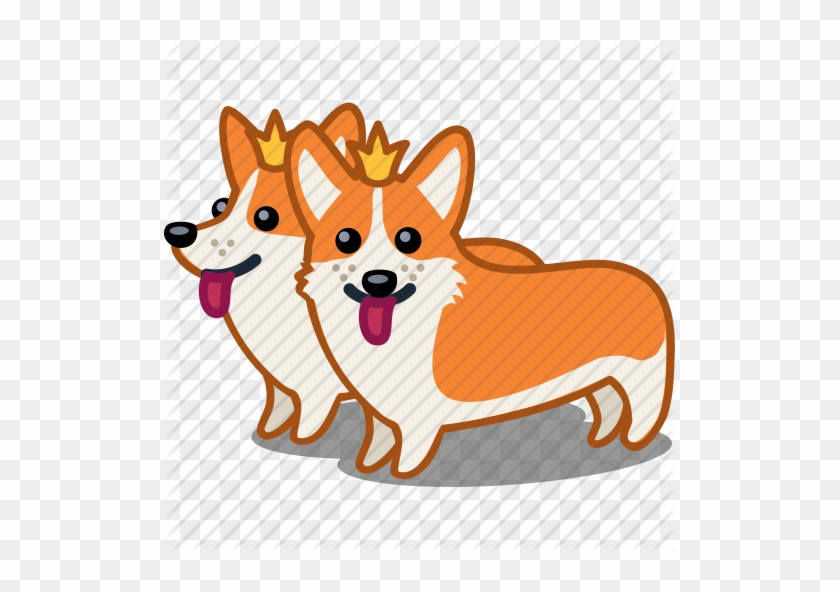 Corgi Sleeping Png Image Transparent - Cartoon Corgi With Crown - Full ...