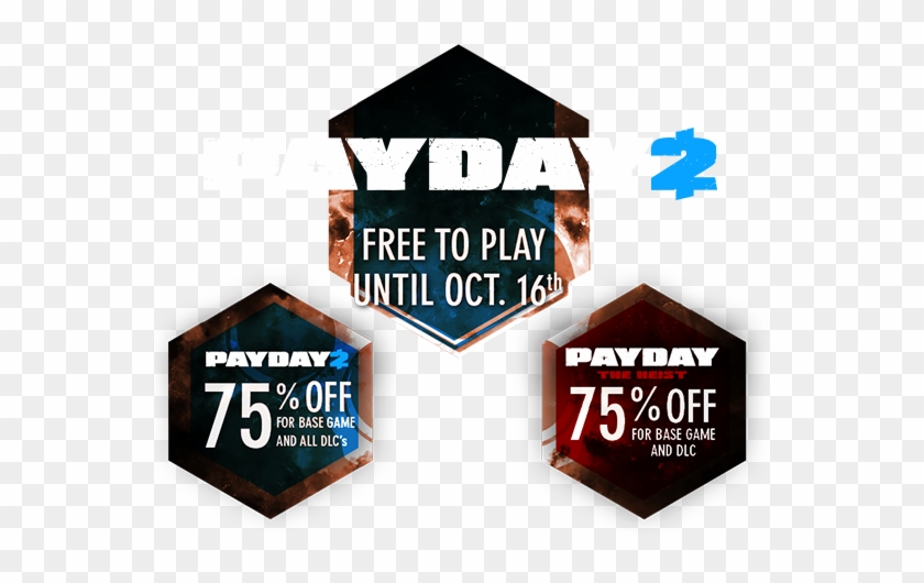 Payday The Heist - Full Size PNG Clipart Images Download
